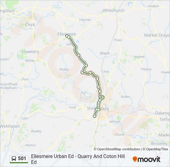 501 Route: Schedules, Stops & Maps - Meole Village (Updated)