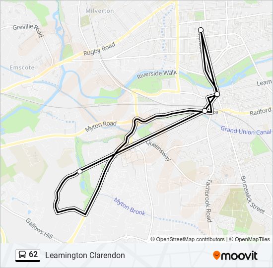 62 Route: Schedules, Stops & Maps - Warwick (Updated)