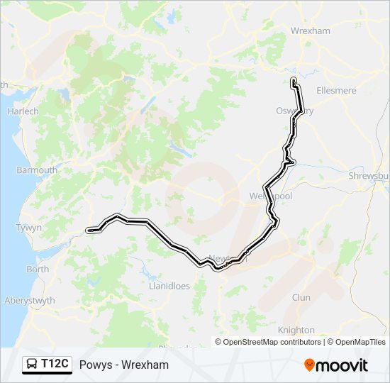 T12C Route: Schedules, Stops & Maps - Lodgevale Park Entrance (Updated)