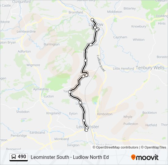 490 Route: Schedules, Stops & Maps - 207 (Updated)