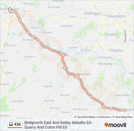 436 Route: Schedules, Stops & Maps - Westways (Updated)
