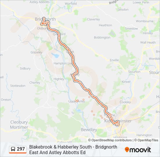 297 Route: Schedules, Stops & Maps - High Town (Updated)