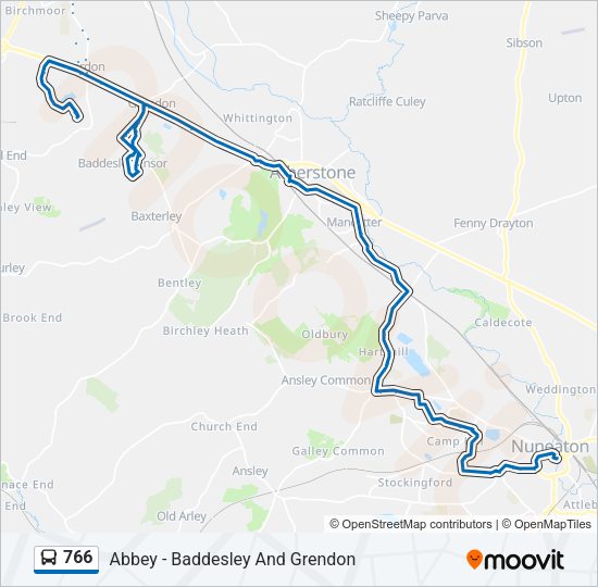 766 Route: Schedules, Stops & Maps - Ocado (Updated)