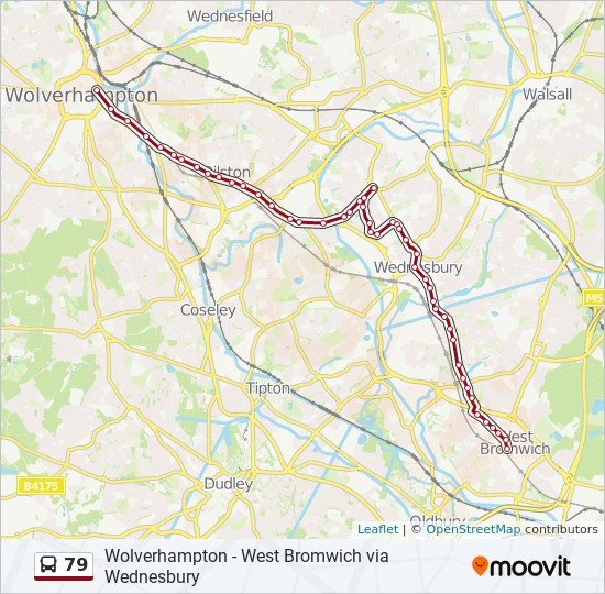 79 Route: Schedules, Stops & Maps - West Bromwich