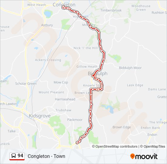 94 Route: Schedules, Stops & Maps - Working Men's Club (Updated)