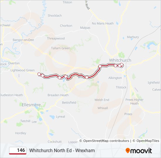 146 Route: Schedules, Stops & Maps - Penley (Updated)