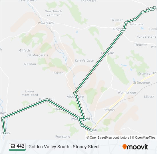 442 Route: Schedules, Stops & Maps - Clodock (Updated)