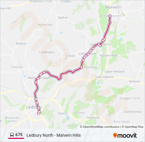 675 Route: Schedules, Stops & Maps - John Masefield (Updated)