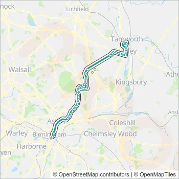 110 Route: Schedules, Stops & Maps - Corporation St (Updated)