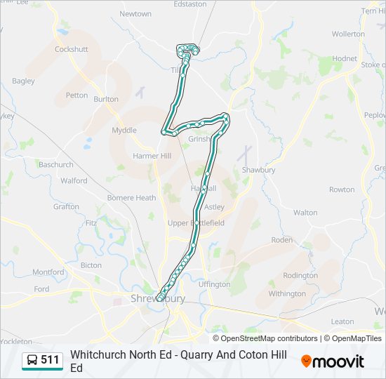 511 Route: Schedules, Stops & Maps - Wem (Updated)
