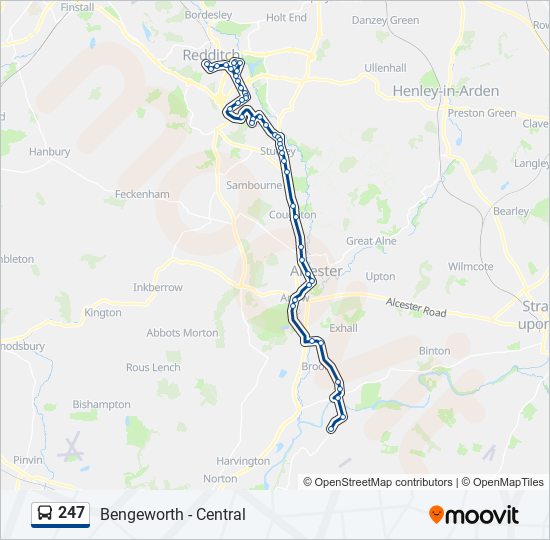 247 Route: Schedules, Stops & Maps - Marlcliff (Updated)
