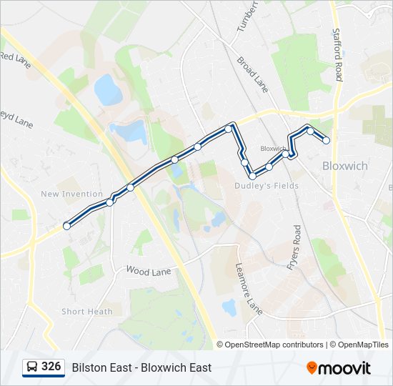 326 Route: Schedules, Stops & Maps - New Invention (Updated)