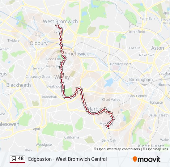48 Route: Schedules, Stops & Maps - Queen Elizabeth Hospital (Updated)