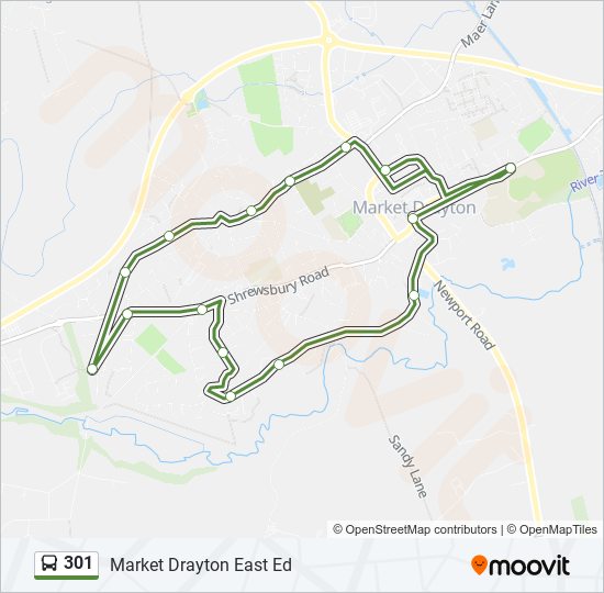 301 Route: Schedules, Stops & Maps - Grove School (Opp) (Updated)