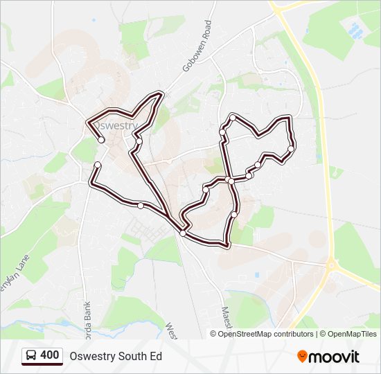 400 Route: Schedules, Stops & Maps - 400 (Updated)