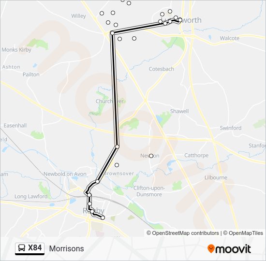 x84 Route: Schedules, Stops & Maps - Morrisons (Updated)