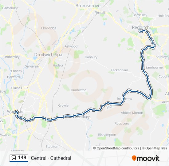 149 Route: Schedules, Stops & Maps - Crowngate Bus Station (Updated)
