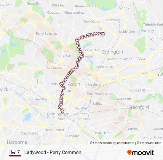 7 Route: Schedules, Stops & Maps - Court Lane (Updated)