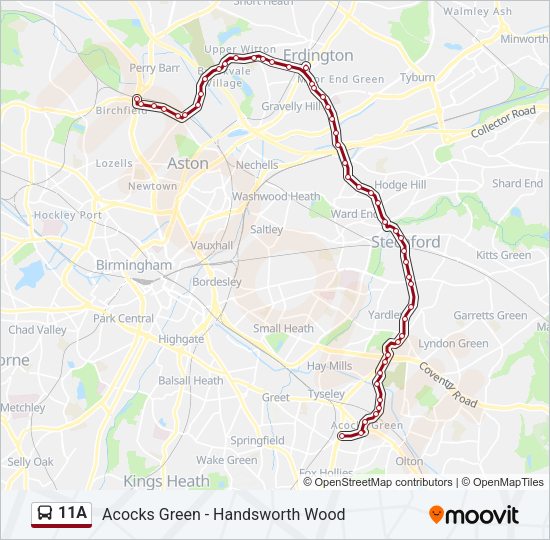 11a Route: Schedules, Stops & Maps - Station Bridge (Updated)