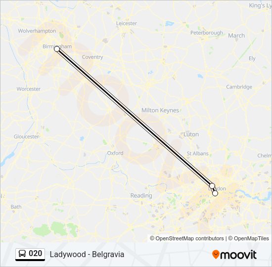 020 Route: Schedules, Stops & Maps - Victoria (Updated)