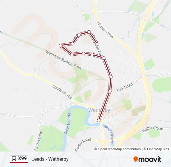 x99 Route: Schedules, Stops & Maps - Deighton Bar (Updated)