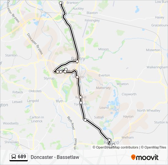 689 Route: Schedules, Stops & Maps - Mcauley Lower School (Updated)