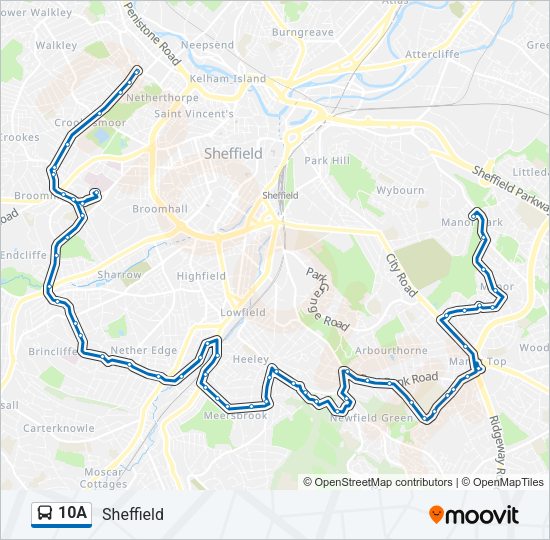 10a Route: Schedules, Stops & Maps - Manor Park (Updated)