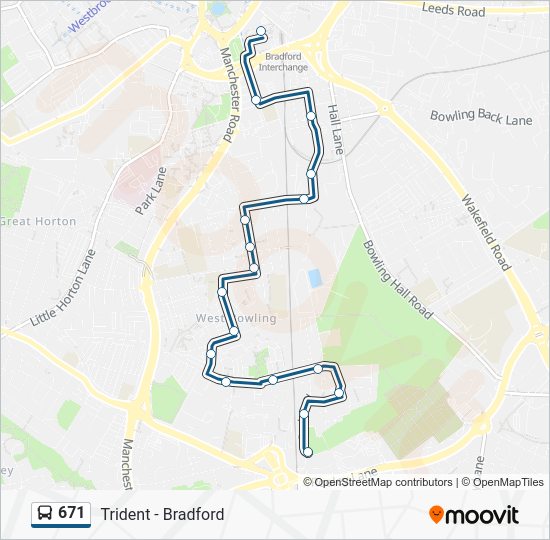 671 Route: Schedules, Stops & Maps - Bradford Interchange (Stand B ...