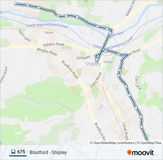 675 Route: Schedules, Stops & Maps - Baildon (Updated)