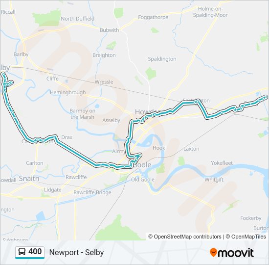 400 Route: Schedules, Stops & Maps - Newport (Updated)