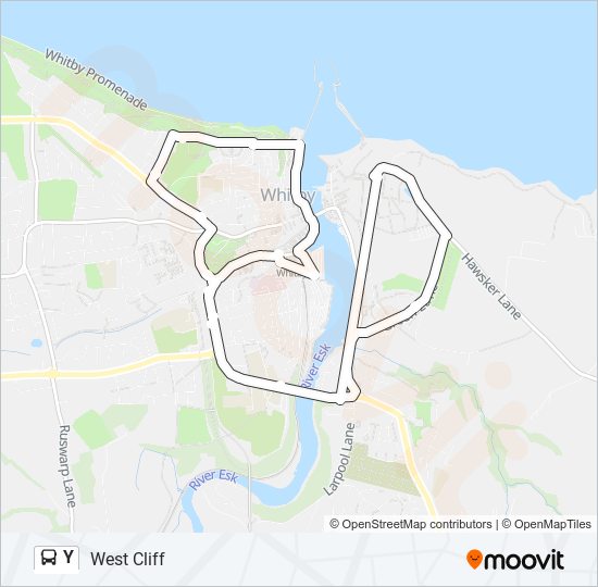 y Route: Schedules, Stops & Maps - West Cliff (Updated)