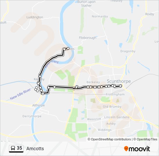 35 Route: Schedules, Stops & Maps - Amcotts (Updated)