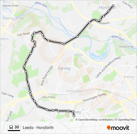 30 Route: Schedules, Stops & Maps - Bus Station Stand D (Updated)