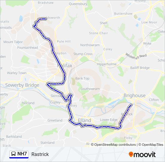nh7 Route: Schedules, Stops & Maps - Rastrick (Updated)