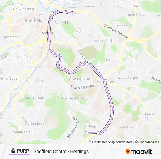 PURP Route: Schedules, Stops & Maps - Herdings Park (Updated)