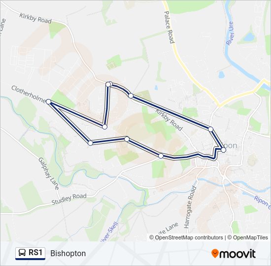 RS1 Route: Schedules, Stops & Maps - Bishopton (Updated)