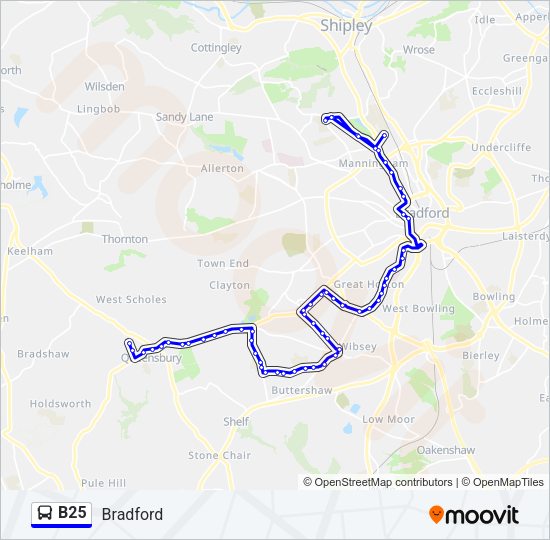 b25 Route: Schedules, Stops & Maps - Queensbury (Updated)