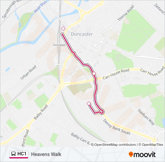 HC1 Route: Schedules, Stops & Maps - Heavens Walk (Updated)