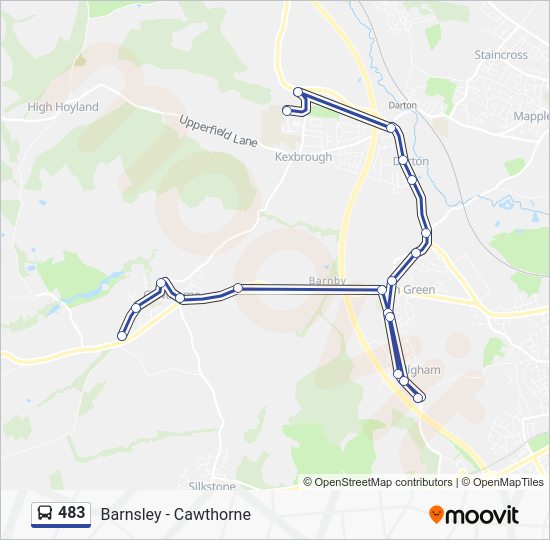 483 Route: Schedules, Stops & Maps - Darton Academy (Updated)