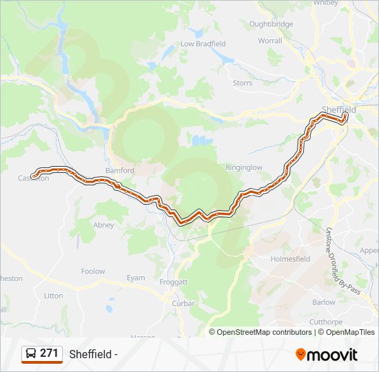 271 Route: Schedules, Stops & Maps - Castleton Bus Station (Updated)