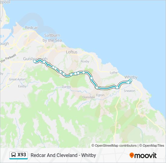 x93 Route: Schedules, Stops & Maps - Bus Station (Updated)