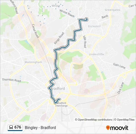 676 Route: Schedules, Stops & Maps - Bradford Interchange (Stand A ...