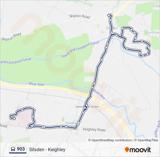 903 Route: Schedules, Stops & Maps - Airedale Hospital 2 (Updated)