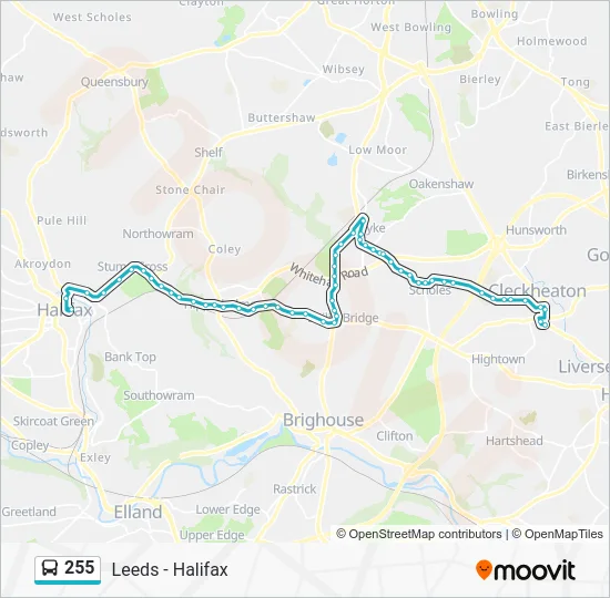 255 Route: Schedules, Stops & Maps - Bus Station (Updated)