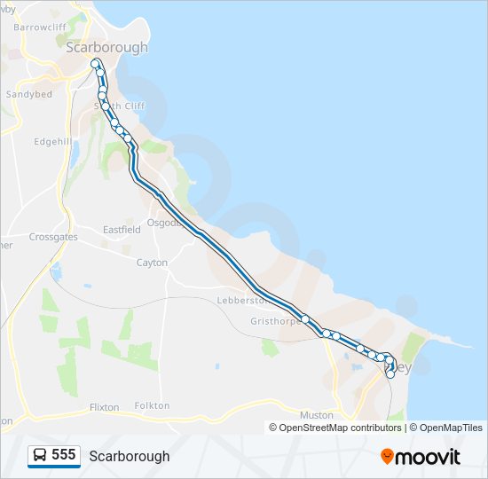 555 Route: Schedules, Stops & Maps - Scarborough (Updated)