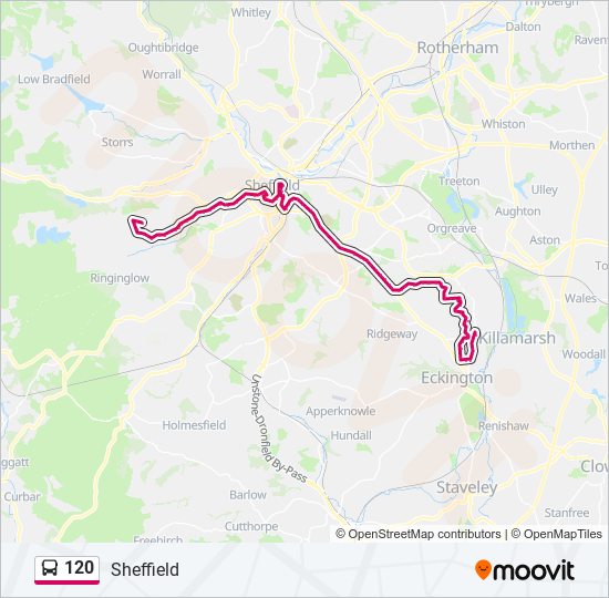 120 Route: Schedules, Stops & Maps - Halfway (Updated)