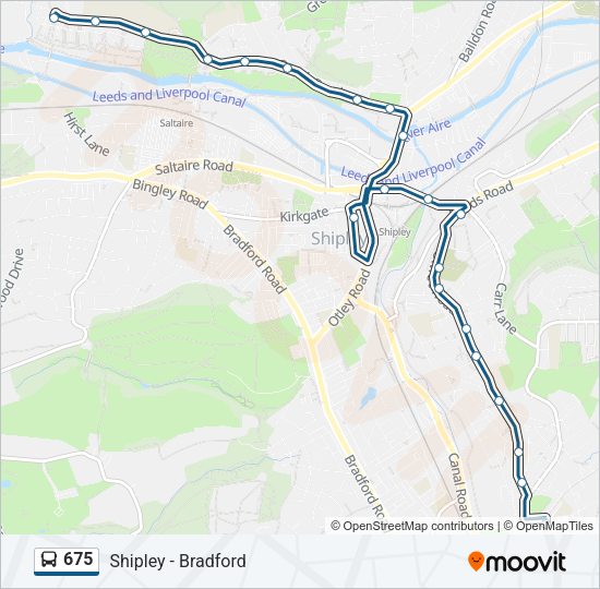 675 Route: Schedules, Stops & Maps - Stanley Road Livingstone Road ...