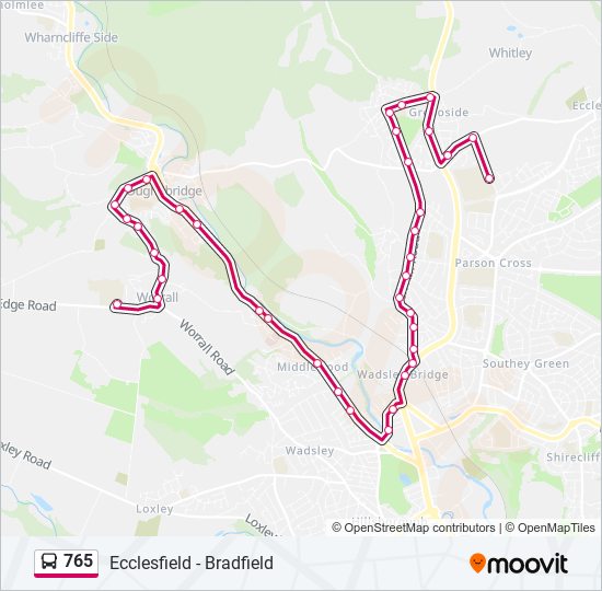 765 Route: Schedules, Stops & Maps - Worrall (Updated)