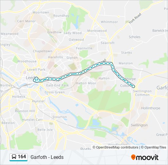 164 Route: Schedules, Stops & Maps - Colton (Updated)