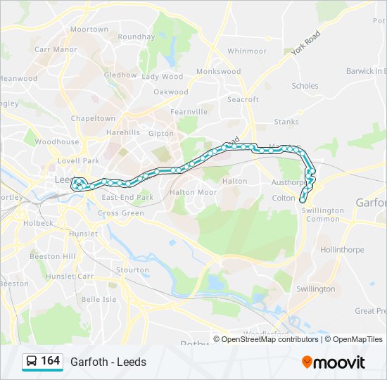 164 Route: Schedules, Stops & Maps - Colton (Updated)